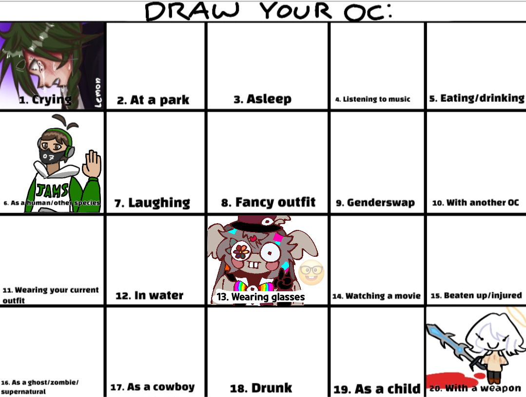 OC prompt collab - ibisPaint