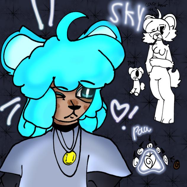 Sky-human form - ibisPaint