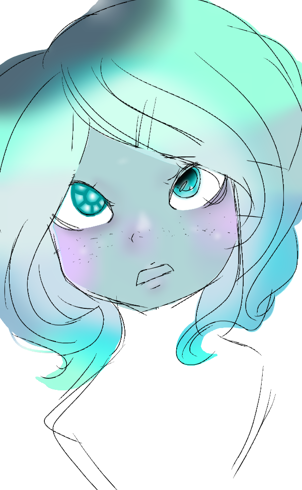 Aquamarine gemsona - ibisPaint