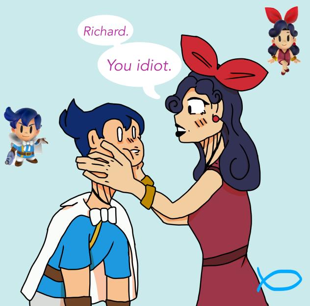 Crazy Tracy and Prince Richard lol - ibisPaint