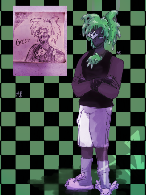 Green (idk man that's his name) - ibisPaint