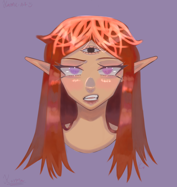 My oc Lyrei - ibisPaint