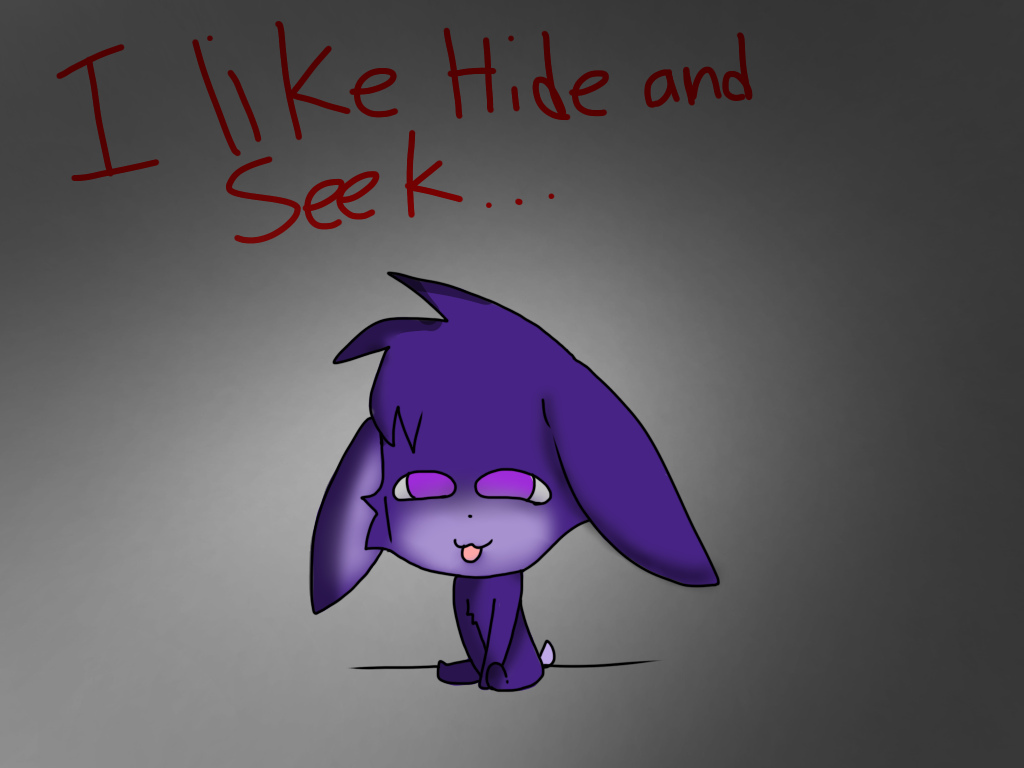 I like Hide and seek... - ibisPaint