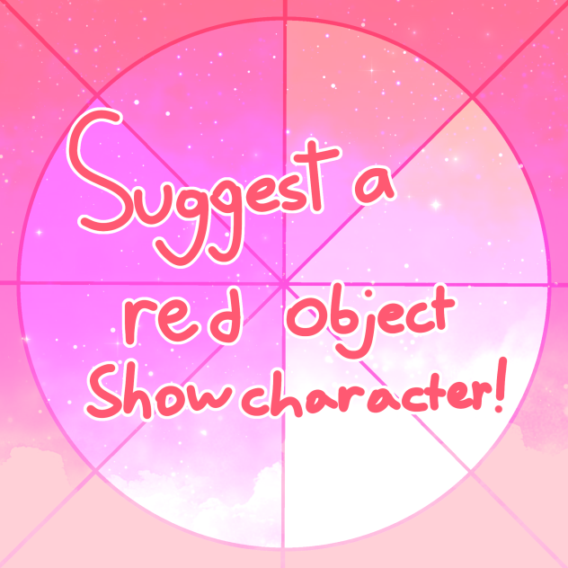 Suggest a red object show character! - ibisPaint