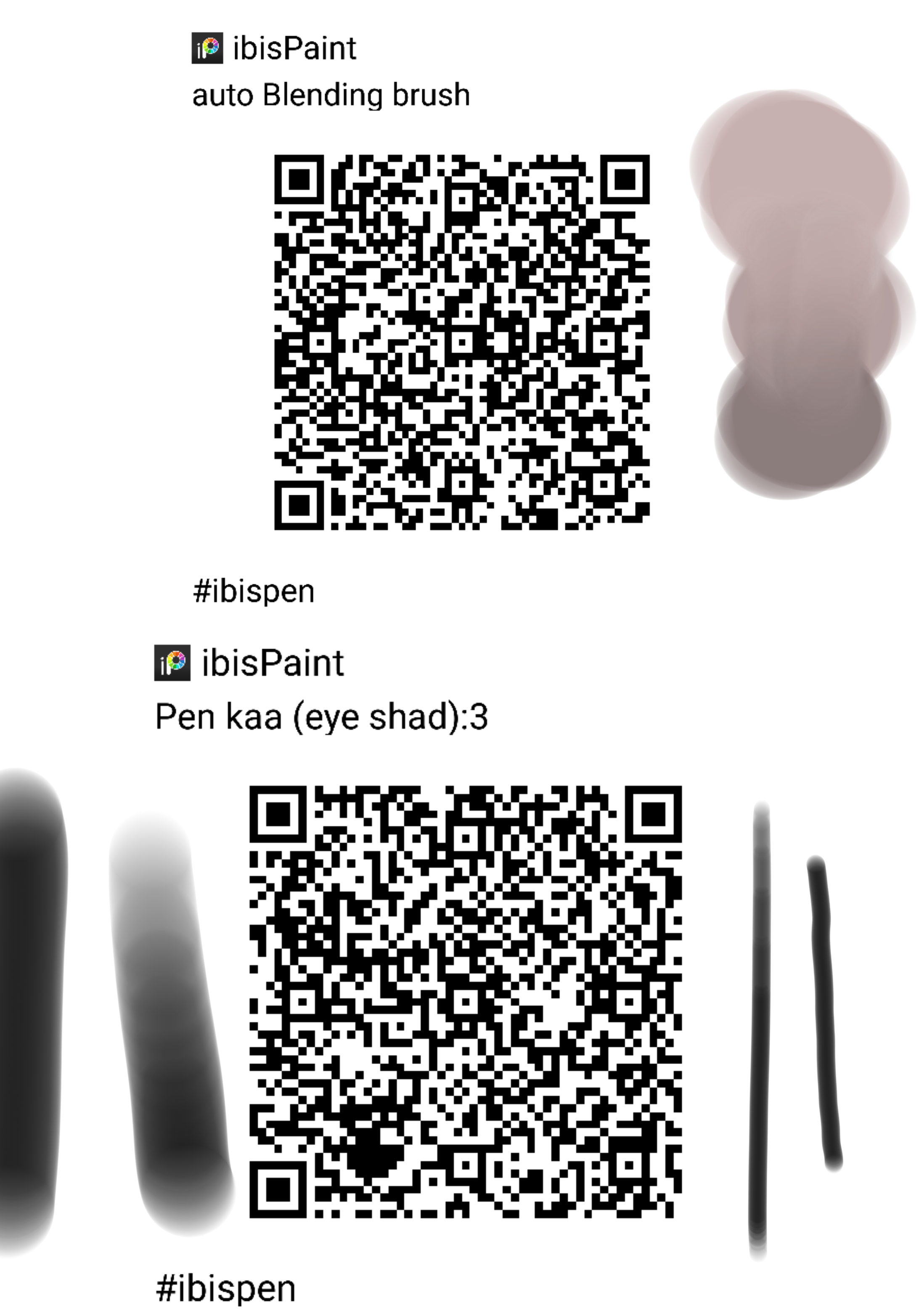 My main brushes! - ibisPaint