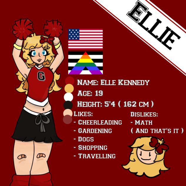 OC REF sheet - Ellie - ibisPaint
