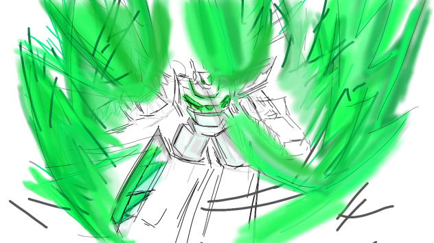 Raizer Dragun Eléctric Monster - ibisPaint