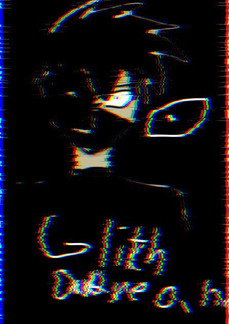 Dark dream glitch - ibisPaint
