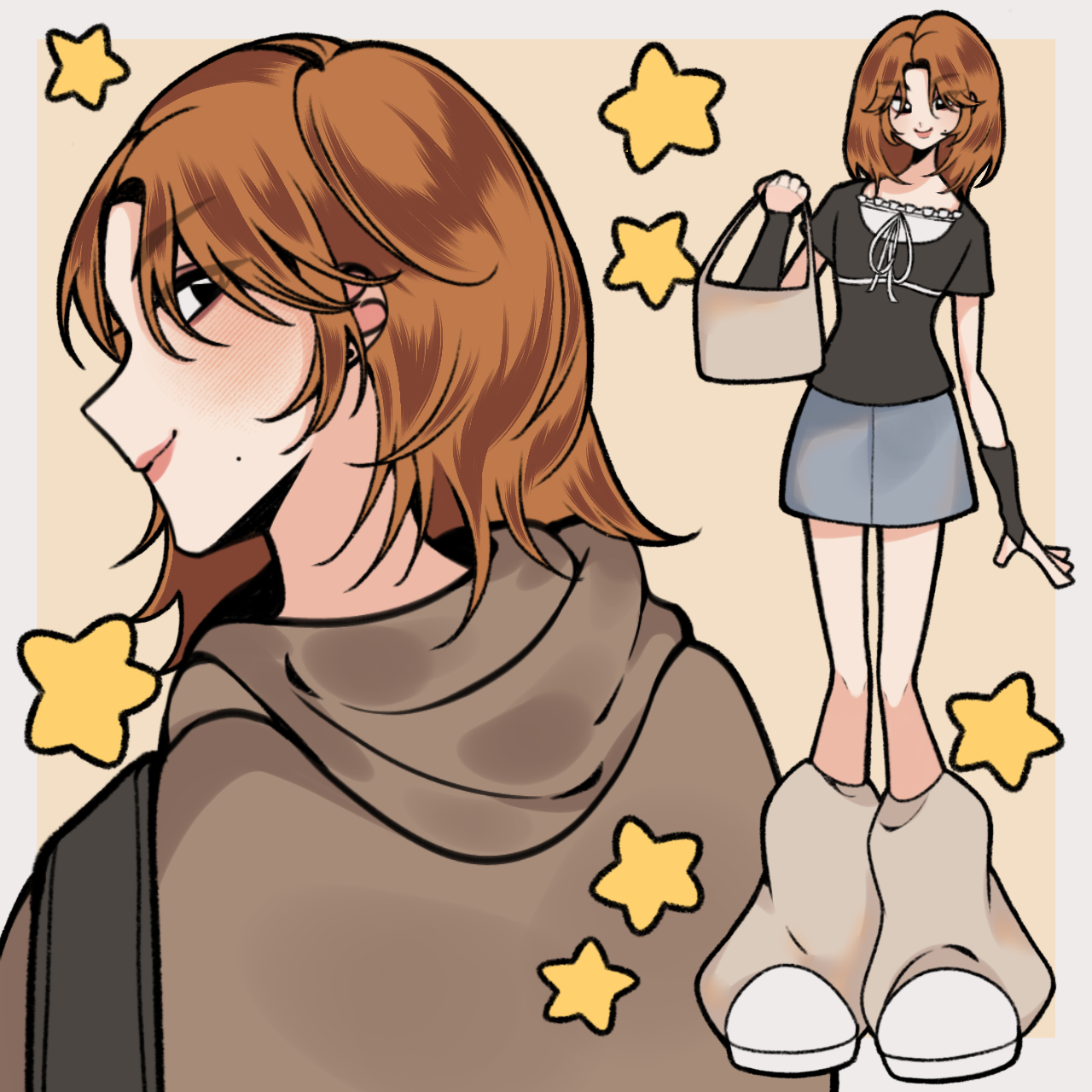 Beige!! 🥐 - ibisPaint