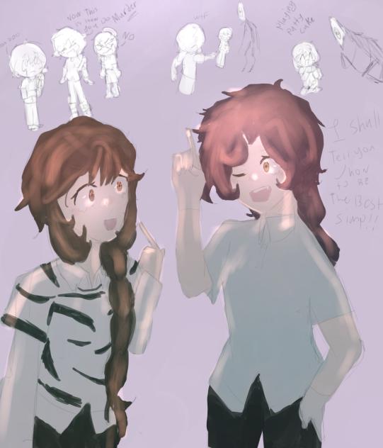 The Simp Queen & The Simp Princess - ibisPaint