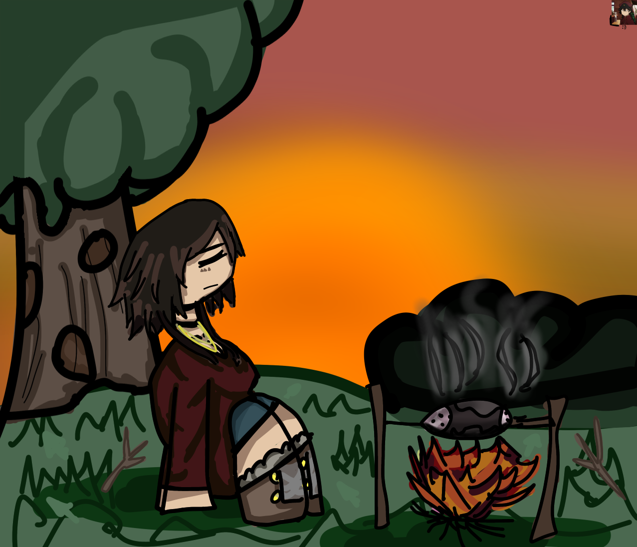 Bsd Hunting dog Tecchou yk - ibisPaint