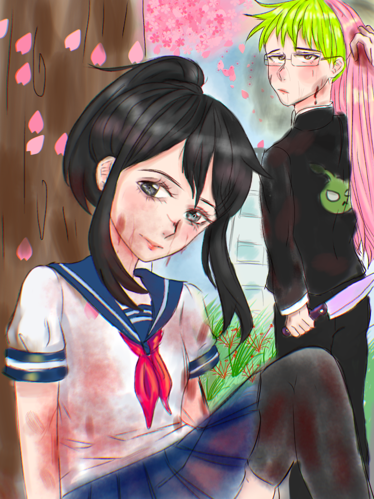 Yan-Chan and Bijuu Mike - ibisPaint