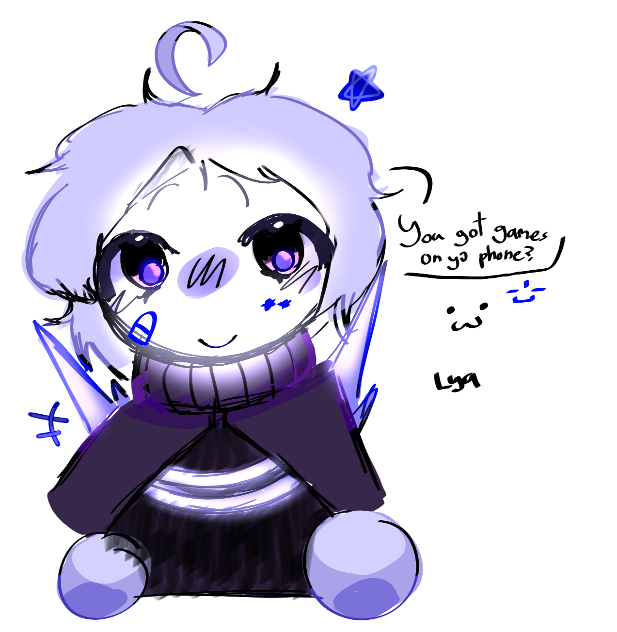 tf does visitor want bruv - ibisPaint