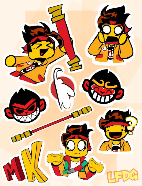 Mk's stickers collection 😆 - ibisPaint