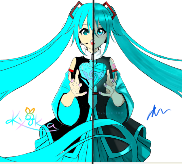 Hachune miku - ibisPaint