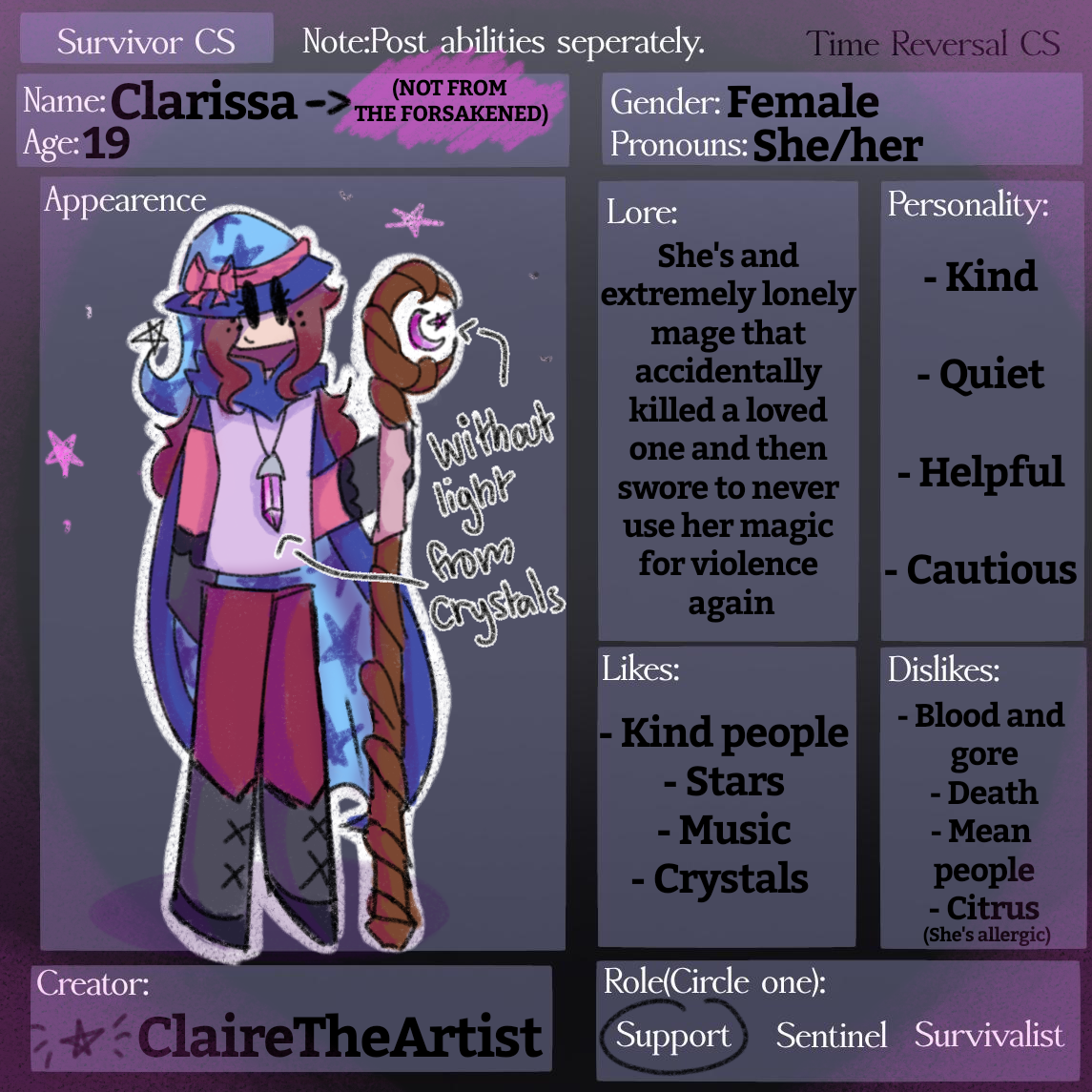 Time Reversal CS - Clarissa - ibisPaint