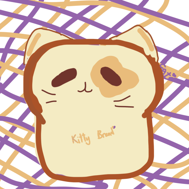 Cat bread! - ibisPaint