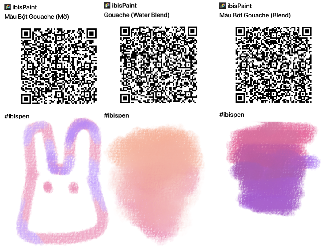 Gouache combo - ibisPaint
