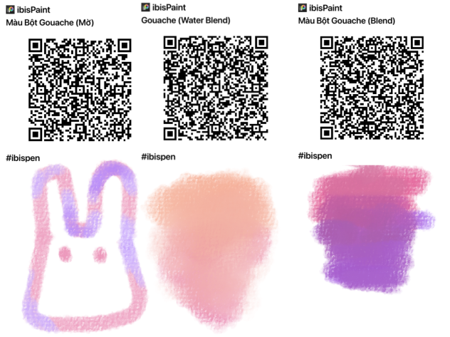 Gouache combo - ibisPaint