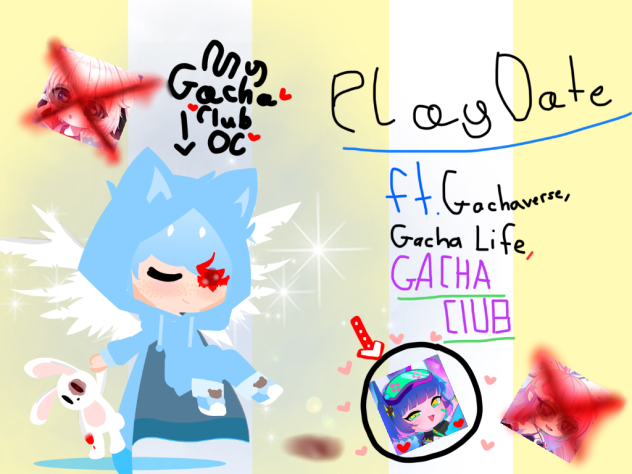 PlayDateFt.Gachaverse,GachaLife,GC - ibisPaint
