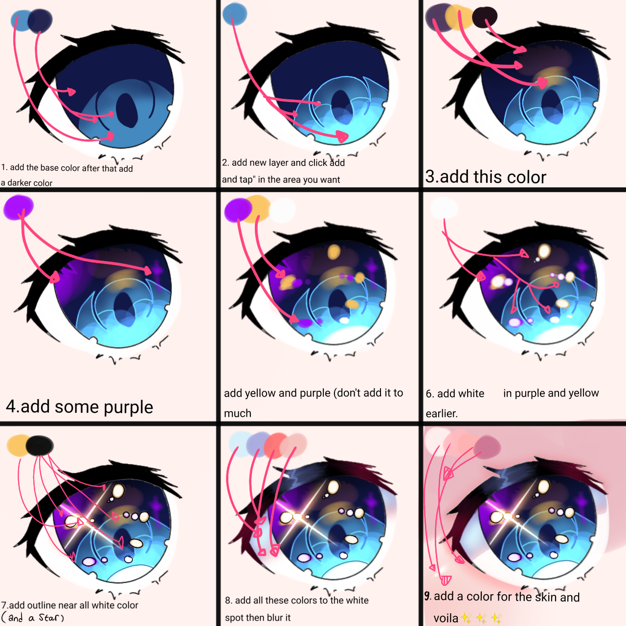 eye tutorial - ibisPaint