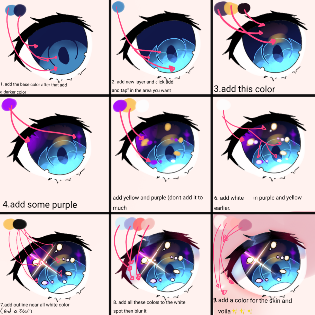 eye tutorial - ibisPaint