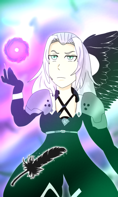appearance of the one winged angel - ibisPaint