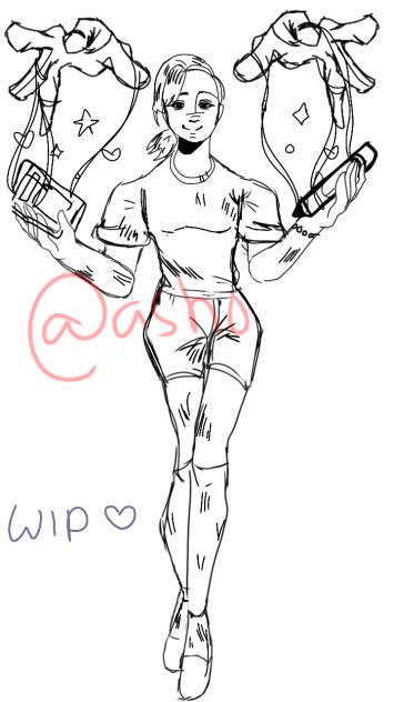 I support real Artist WIP - ibisPaint