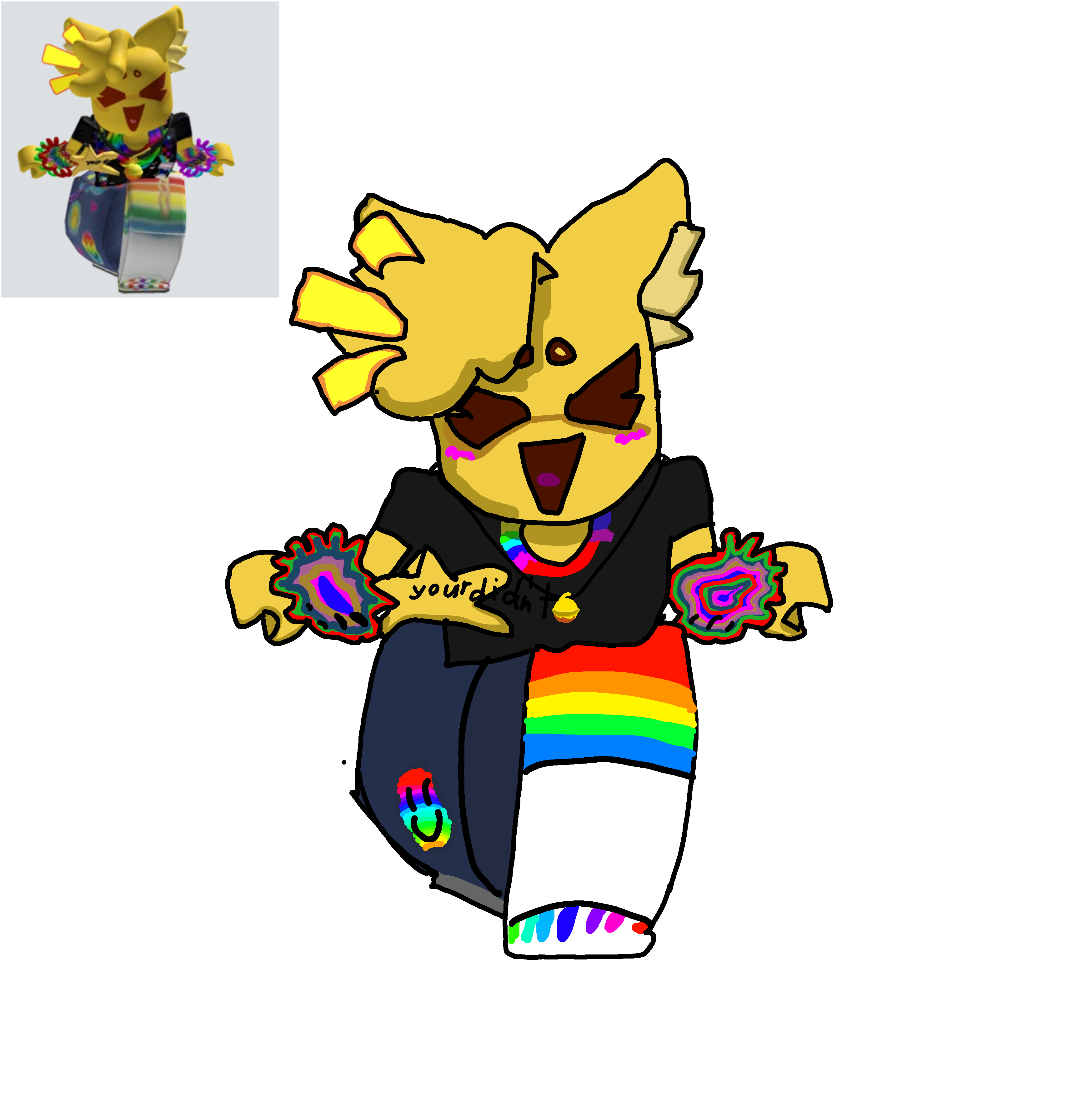 My best friends avatar - ibisPaint