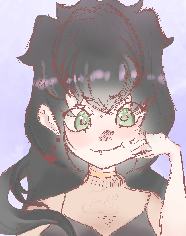 false teeth (⁠ ⁠ꈍ⁠ᴗ⁠ꈍ⁠) - ibisPaint