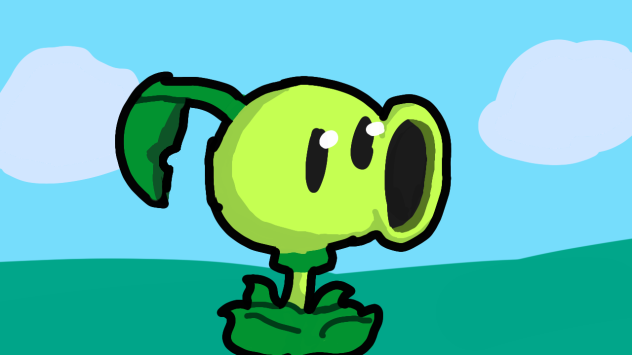 peashooter - ibisPaint