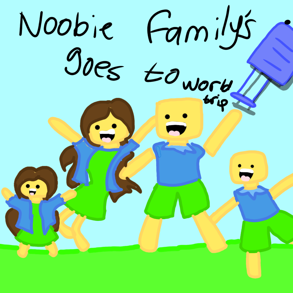 Noobie Family's goes to world trip - ibisPaint