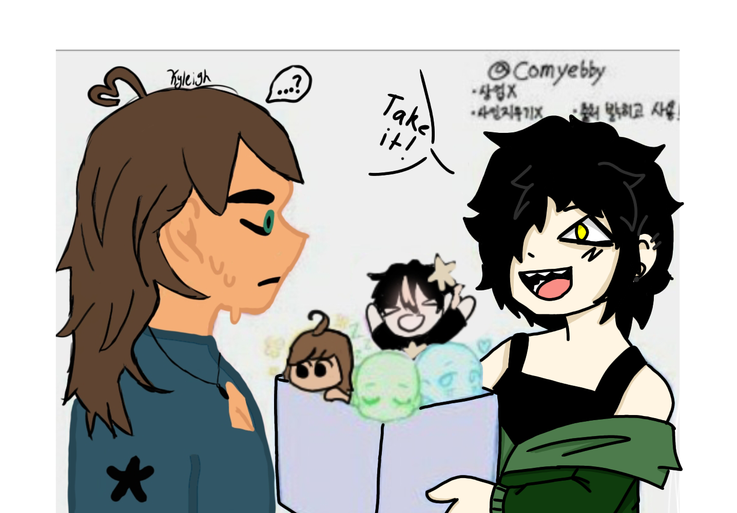 Mini gift collab - ibisPaint