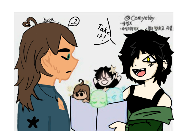 Mini gift collab - ibisPaint