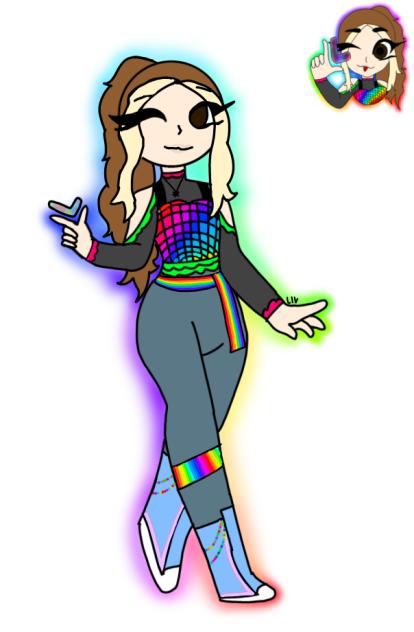 Full body of my pfp - ibisPaint
