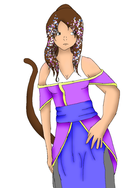 sam the kai and sayian hybrid - ibisPaint