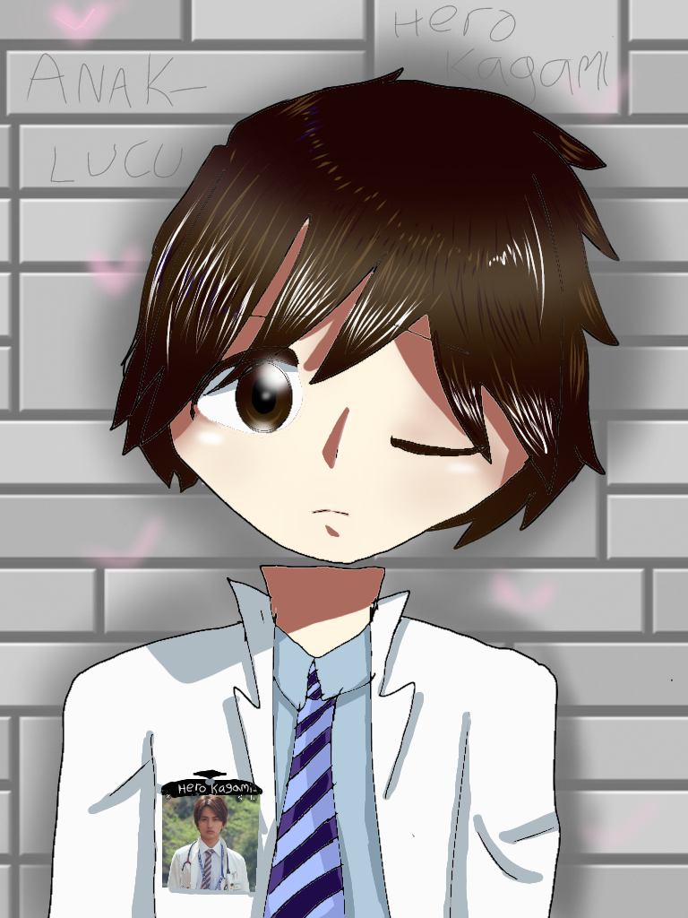 hero kagami - ibisPaint