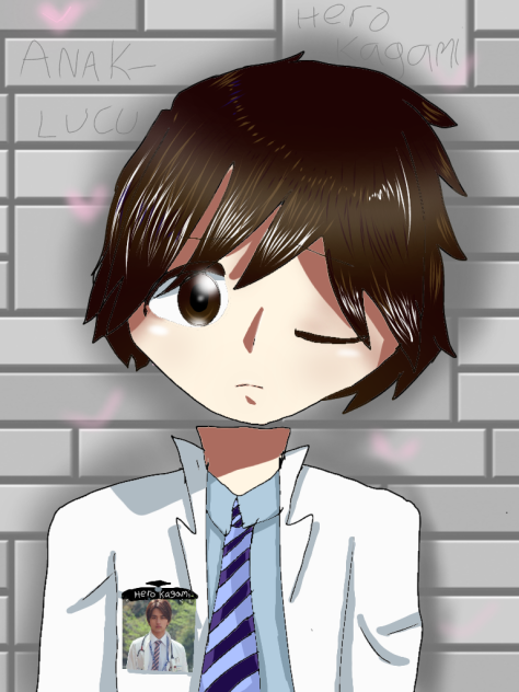 hero kagami - ibisPaint