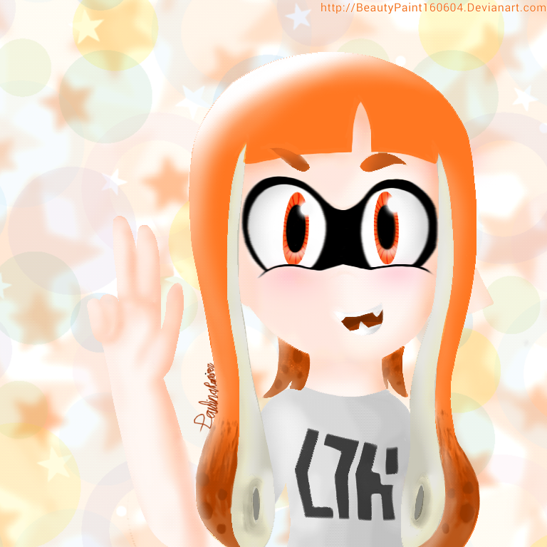 Orange the inkling - ibisPaint