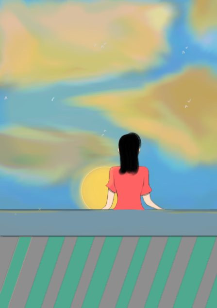 Peace Sunset - ibisPaint
