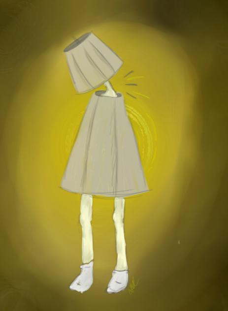 Lampshade person idk - ibisPaint