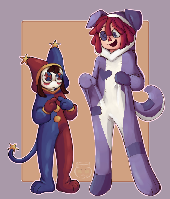 Pomni & Ragatha - ibisPaint