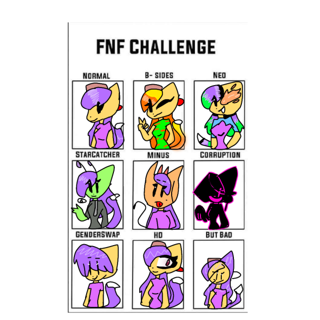 fnf challenge - ibisPaint