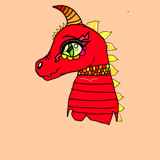 Fire dragon 🐉 - ibisPaint