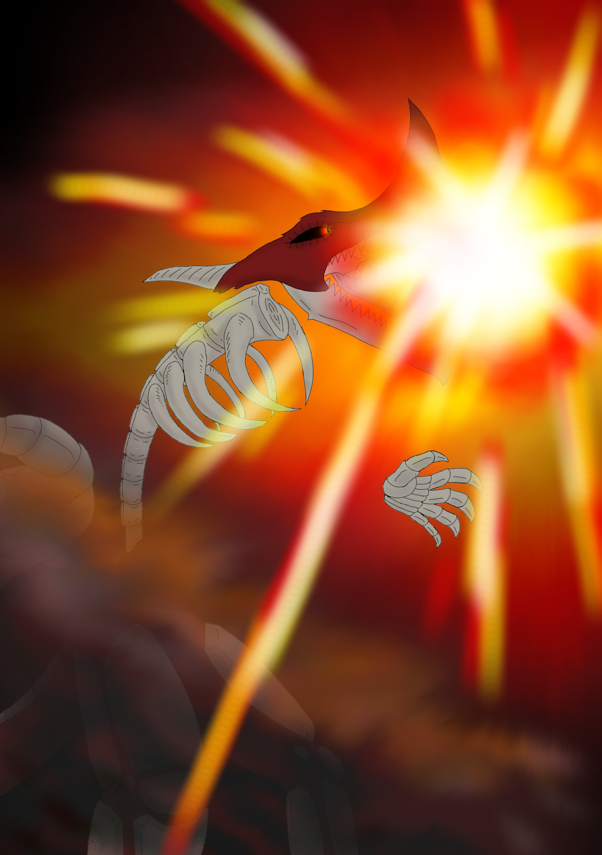 Legend bone dragon - ibisPaint