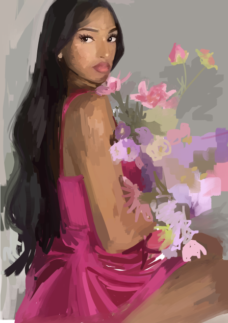 brown woman - ibisPaint