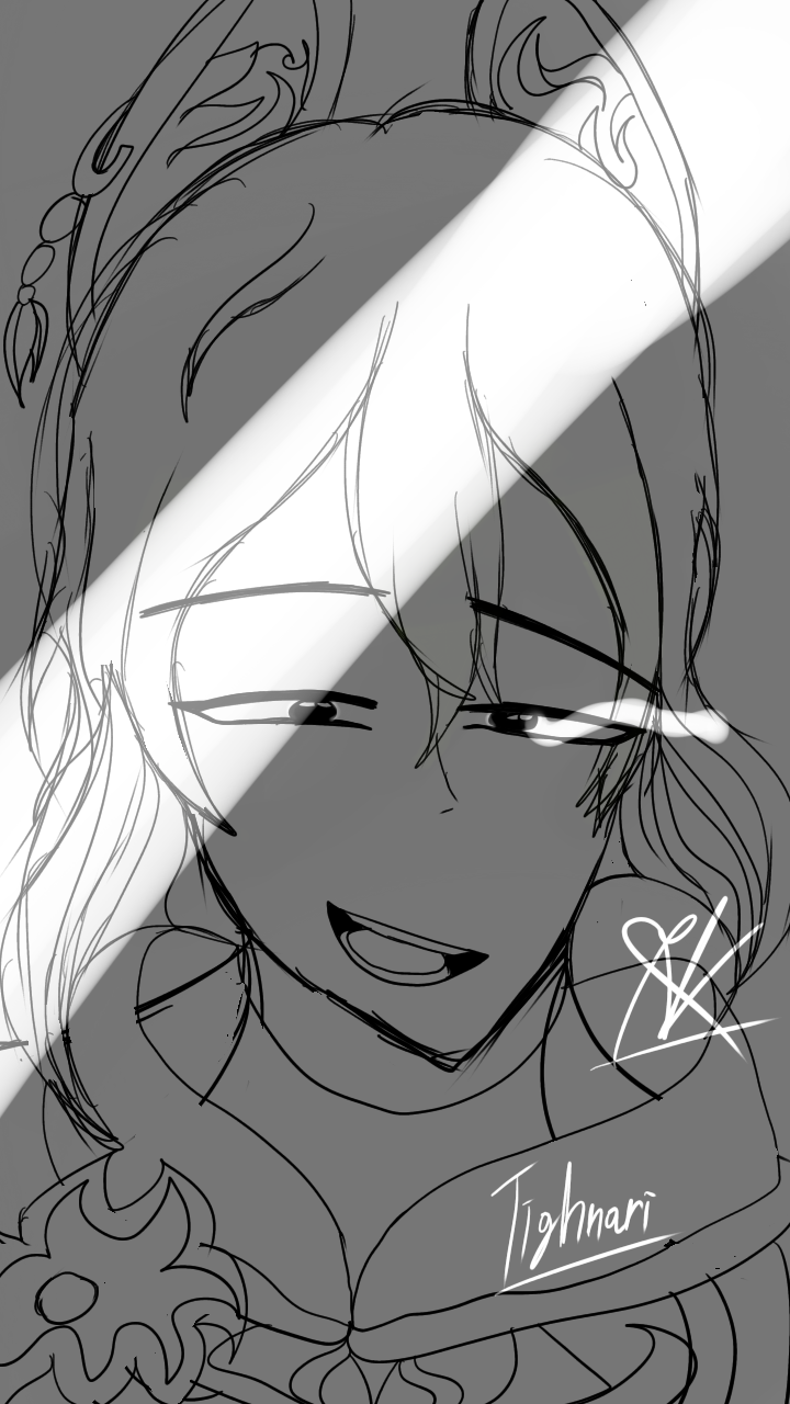 Drawing Tighnari whit my style - ibisPaint