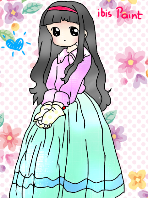 Tomoyo- Captain Card - ibisPaint
