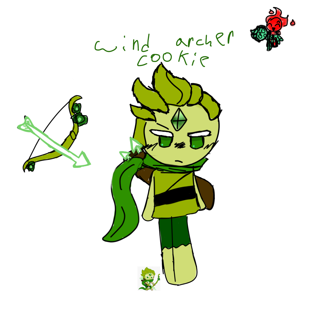 Wind archer cookie - ibisPaint