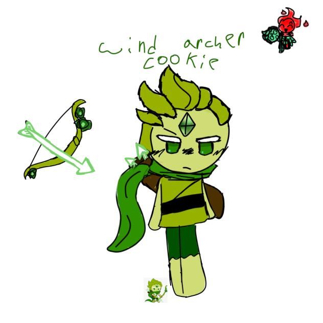 Wind archer cookie - ibisPaint